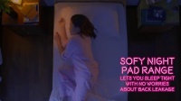 sofy夜用卫生巾广告