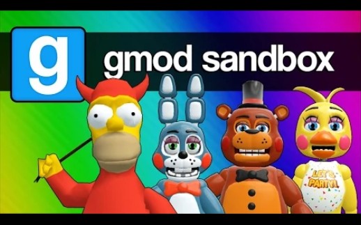 Vanoss-Gmod Sandbox搞笑片段: 玩具熊的五夜后宫2、3和4! (中文字幕)