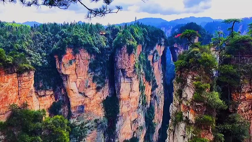 张家界国家森林公园,一个神仙居住的地方,我在这里等你