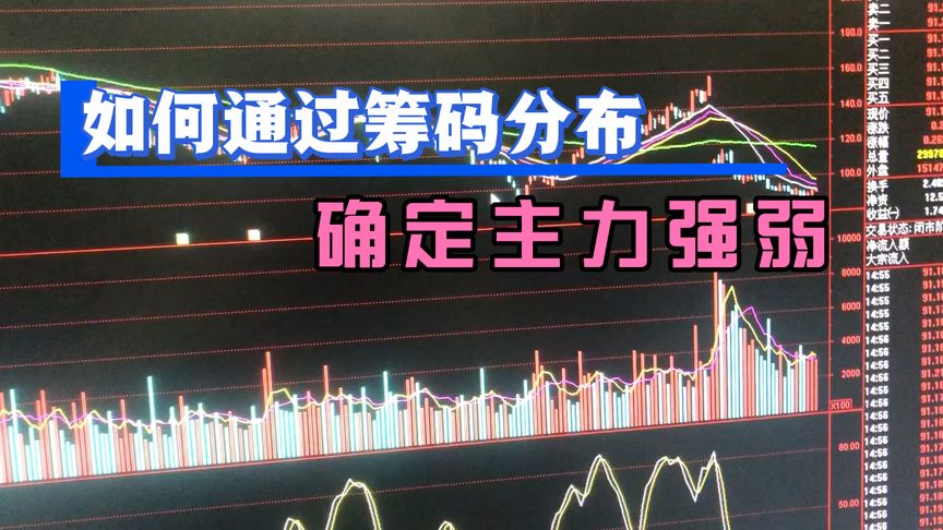 股市进阶教程,白嫖的知识:如何通过筹码分布辨别主力是否出逃?
