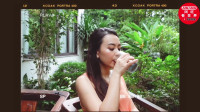 越南美女演示怎么泡好一杯正宗的滴漏咖啡