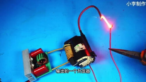 用1200瓦晶体管,制作400万伏输出的逆变器升压器