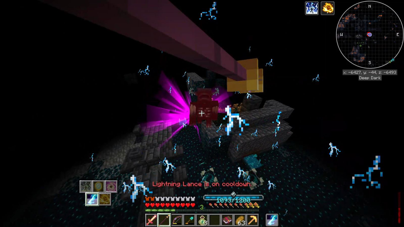 『我的世界』这就原版最难Boss循声守卫吗_游戏热门视频