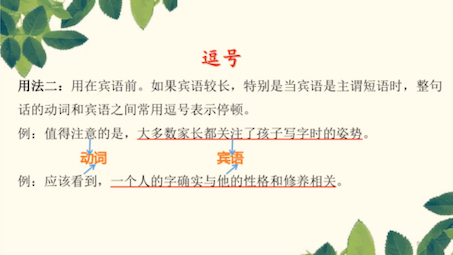 高老师小课堂语文基础知识标点符号逗号(2)。敲黑板注意听讲啦!#语文...