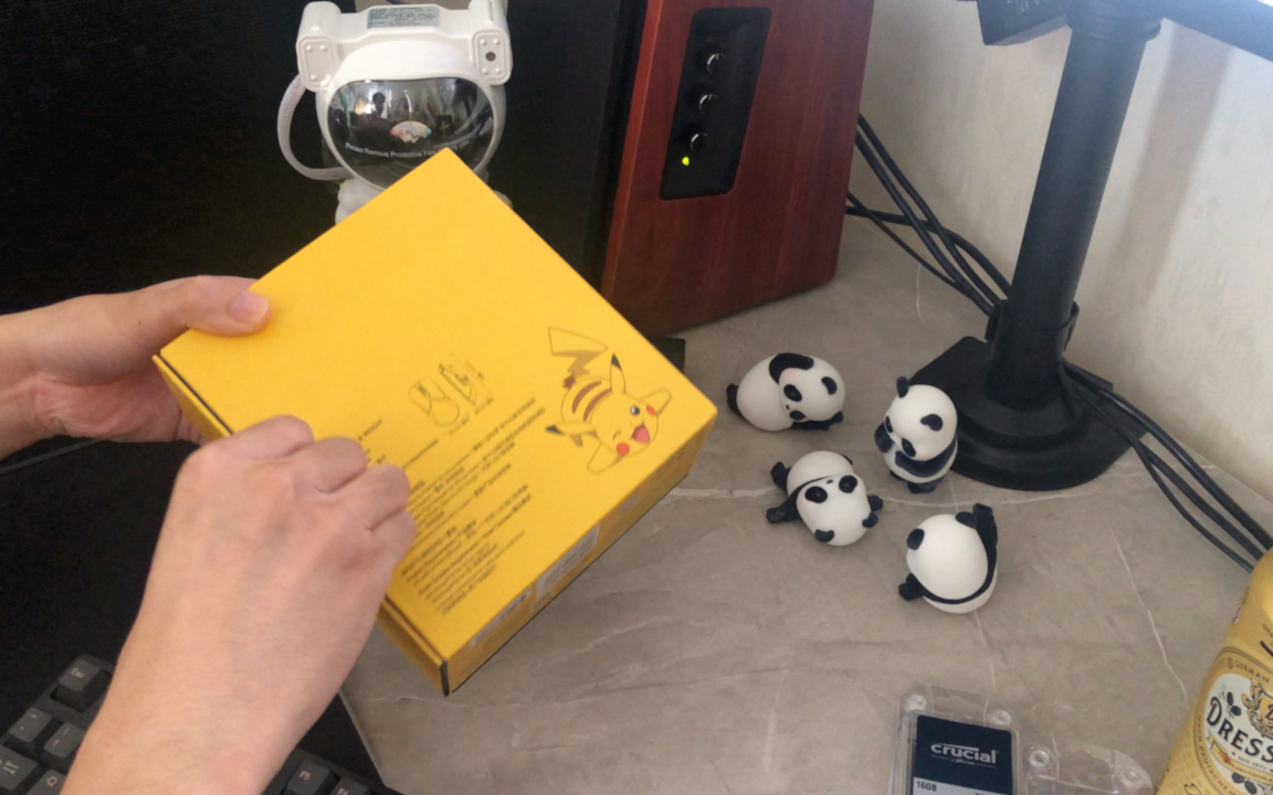 第一次研究关于电脑各种配置!小到配件大到升降桌DIY好物分享,历时俩...