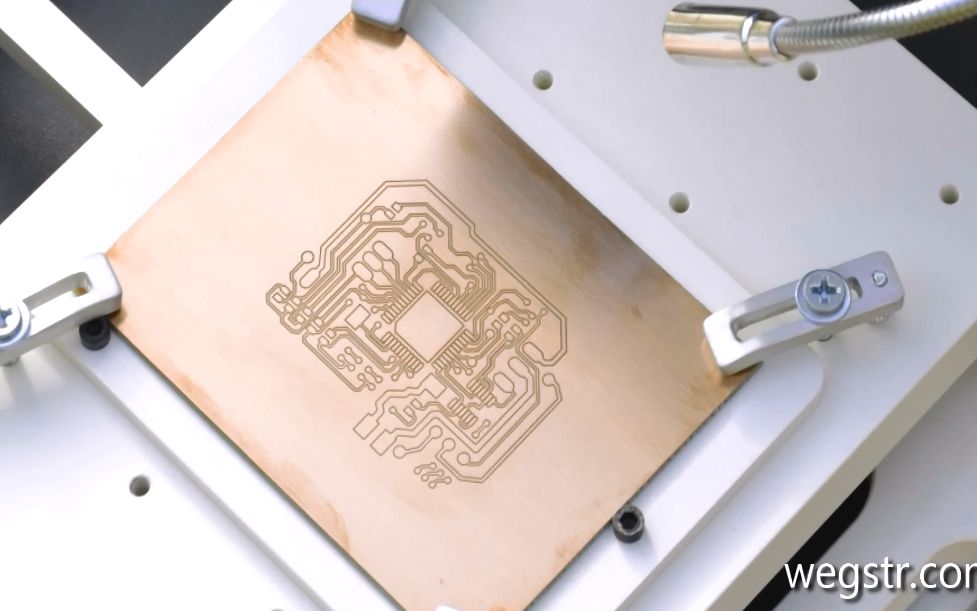 如何使用绿油UV阻焊层进行PCB原理制作方法 - cnc WEGSTR - STEP ...