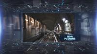PR模板网(PRmuban.com)PR企业宣传视频模板 蓝色震撼3D空间数字...