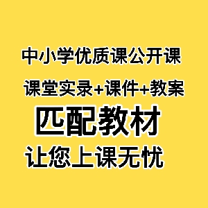 中小学优质公开课 