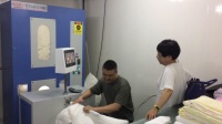 现充羽绒被充绒视频2017年7月5日160支30格500g