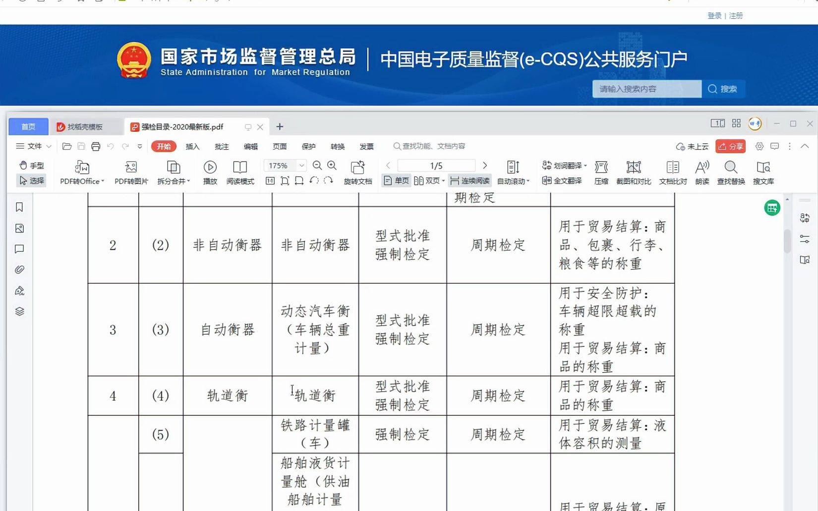 实施强制管理的计量器具目录-一级目录、二级目录如何填写?电子秤、...