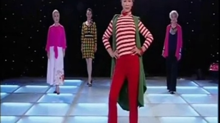 中老年模特表演基础训练_2