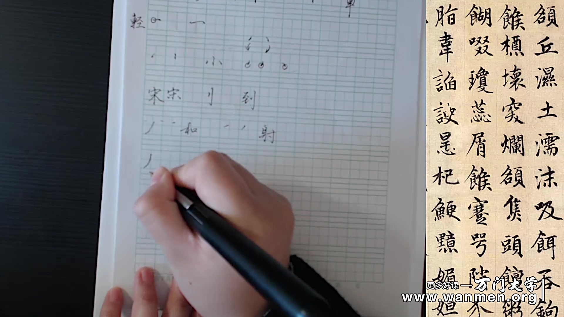 硬笔书法零基础入门