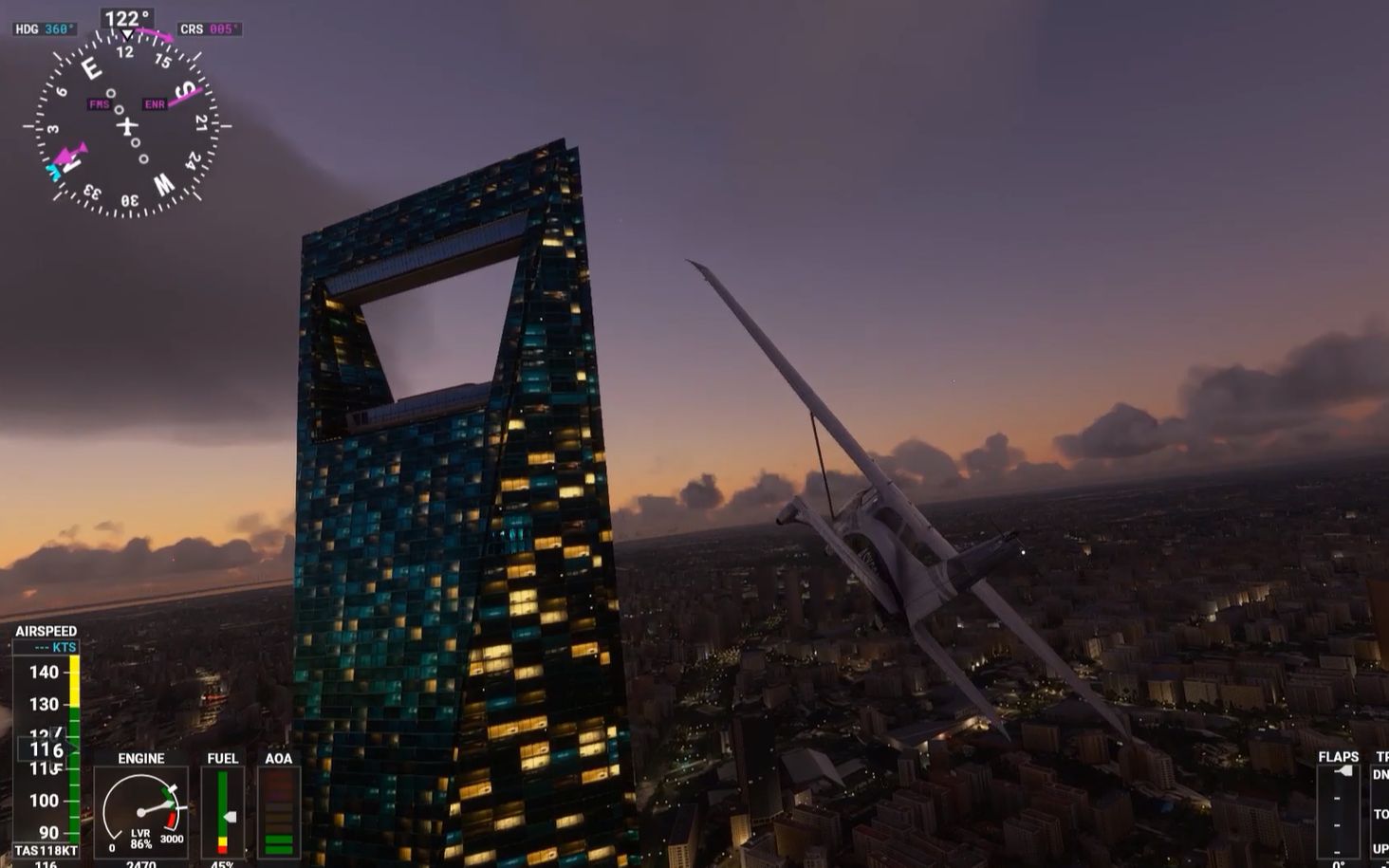 模拟飞行2020(Flight Simulator 2020)首飞上海浦东机场到虹桥机场,...