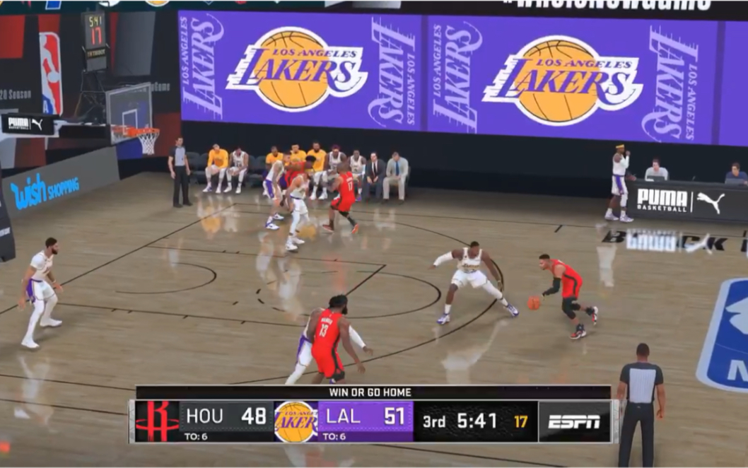 “NBA2K21”?这画质看着真舒服