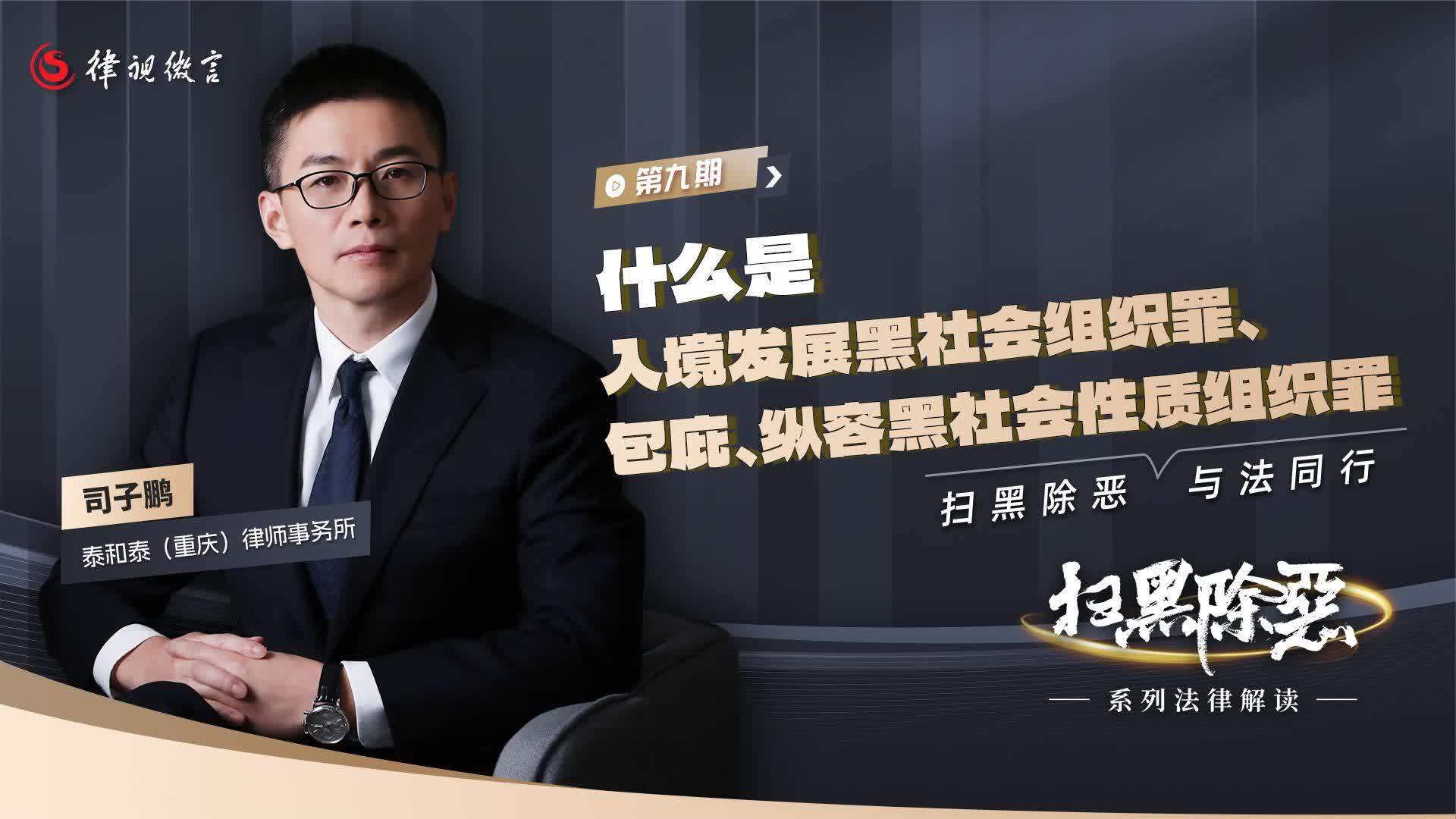 什么是入境发展黑社会组织罪和包庇、纵容黑社会性质组织罪
