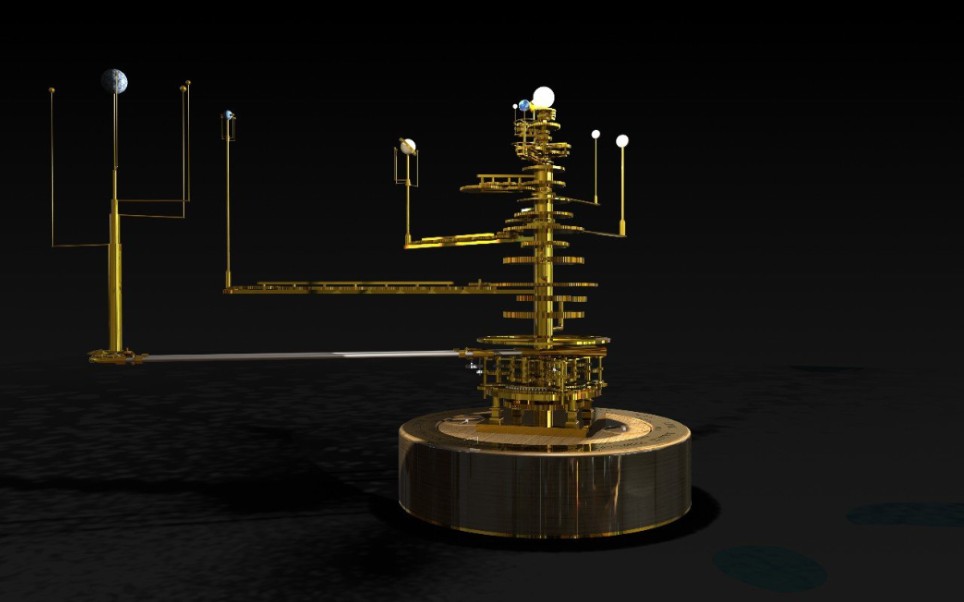 Solidworks建模—太阳系仪