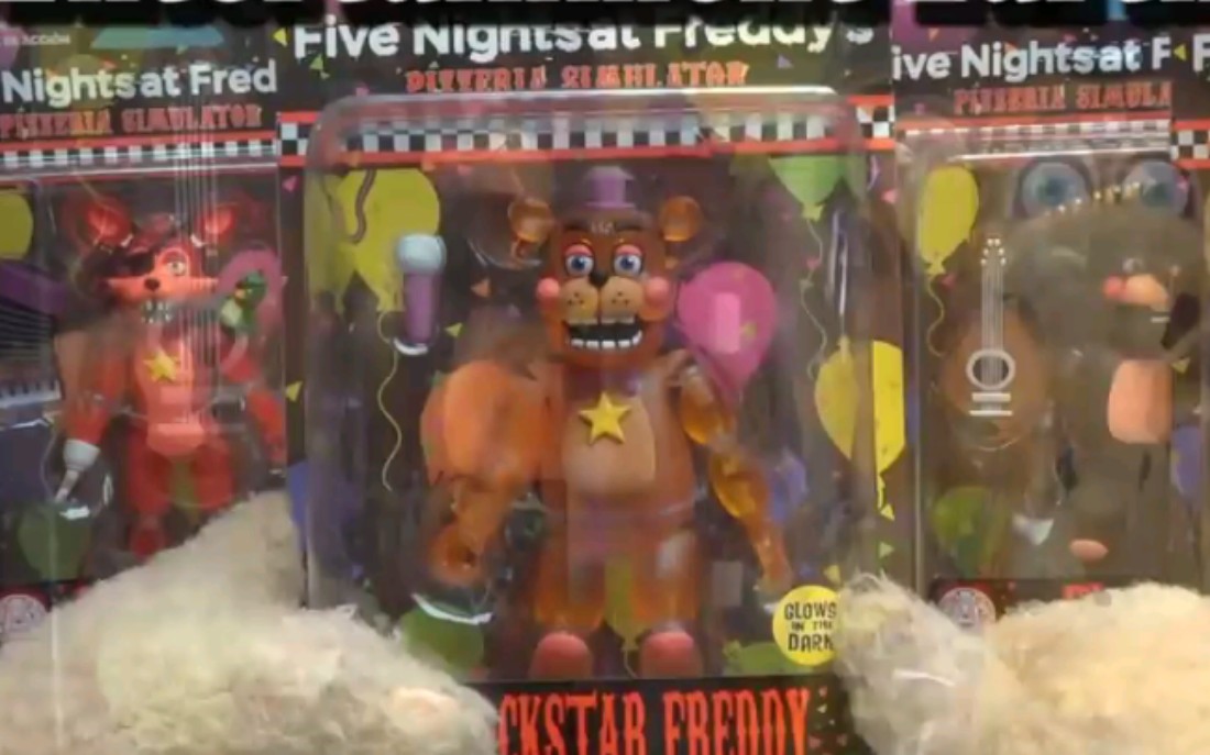 [FNAF/开箱测评] Funko披萨店模拟器夜光全款 Pizza Simulator