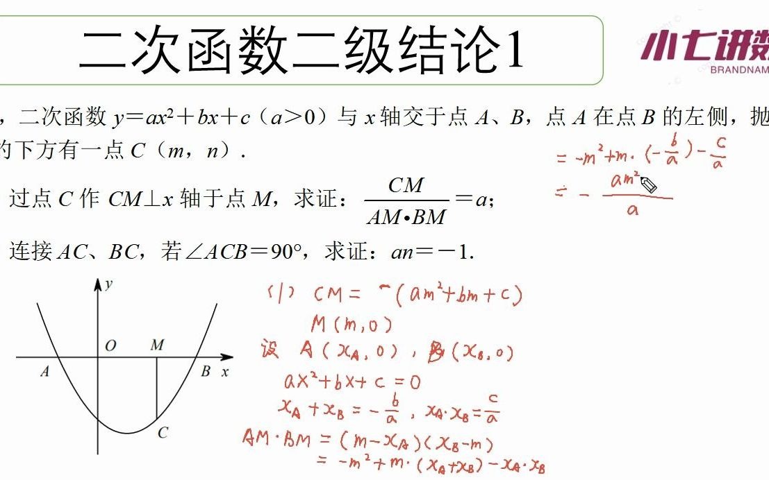 二次函数二级结论1