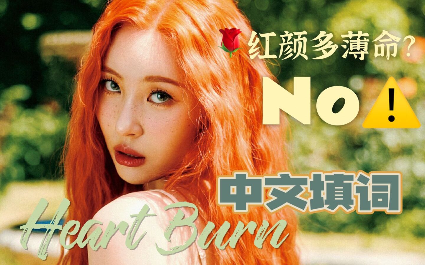 中文填词可以这么美?!全新概念角度填词翻唱宣美《Heart Burn》