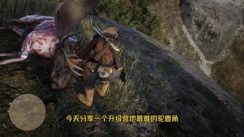 荒野大镖客2 升级营地的驼鹿角,西部公驼鹿的刷新位置