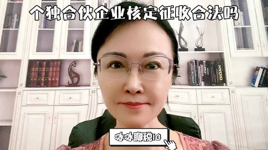个人独资企业或合伙人企业的所得税,核定征收合法吗?