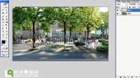建筑效果图后期 园林景观设计ps后期制作技巧 影子