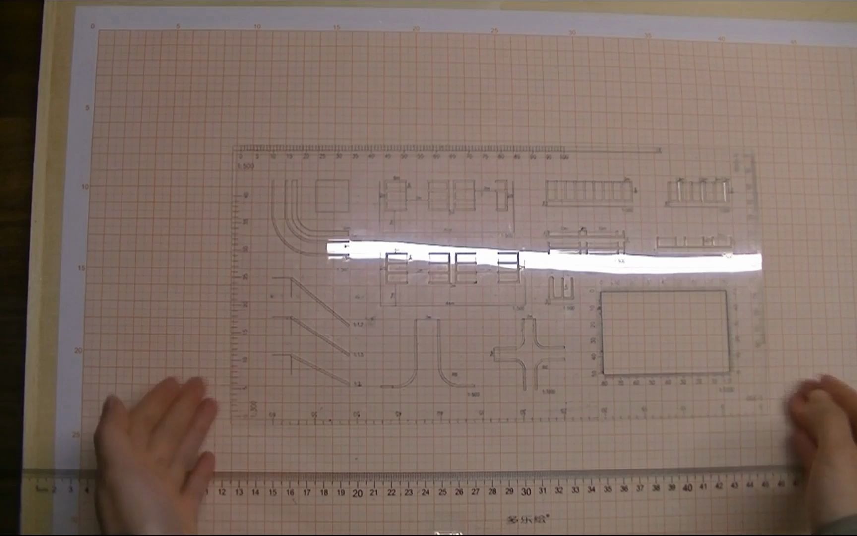 2021一级注册建筑师-6小时大设计现场演示01-作图正草演示工具面积