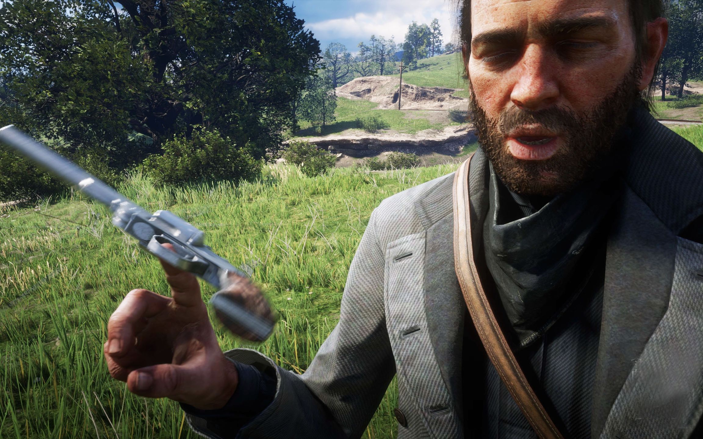 【荒野大镖客2】线下也能玩的转枪MOD_哔哩哔哩bilibili_荒野大镖客2