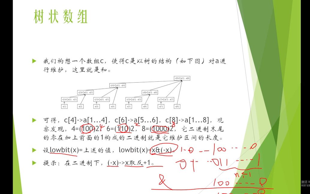【算法进阶】【数据结构-树状数组】树状数组及二维树状数组讲解-...