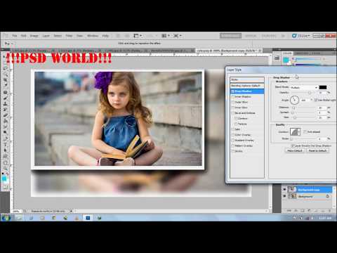 如何在Photoshop CS6中模糊背景