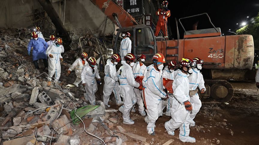 湖南长沙居民自建房倒塌事故已有10人获救5人遇难