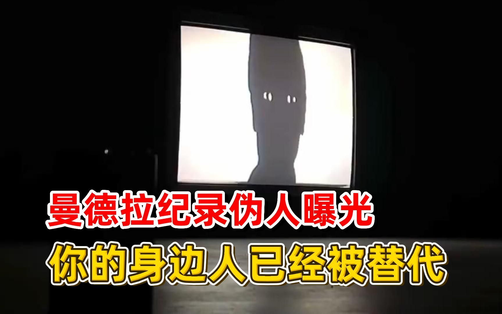 曼德拉纪录伪人曝光,小心和你一模一样的人,因为他将取代你?