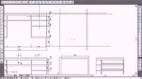 学习CAD 绘制写字台学习CAD 侧立面学习CAD
