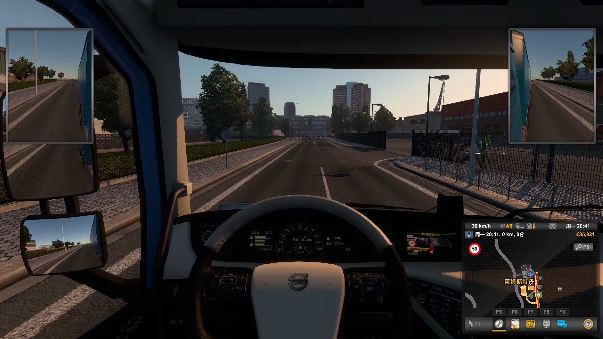 欧卡2萌新青涩倒库_哔哩哔哩bilibili_欧洲卡车模拟2