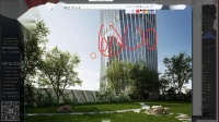 建筑玻璃材质-3Dmax室外建筑表现/效果图/建筑动画/全模渲染/建筑PS...