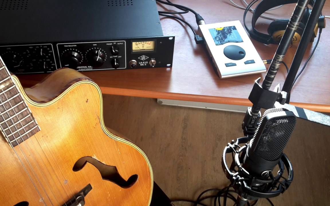 教程:使用RME Babyface Pro声卡录制吉他弹唱