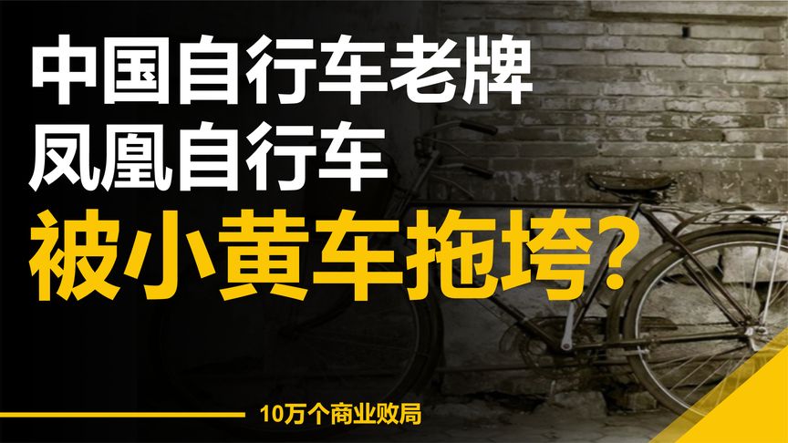 亏损2559.98万元,老牌凤凰自行车,被小黄车拖垮?