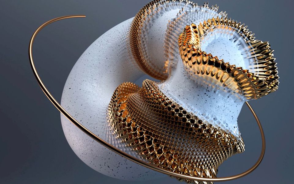 C4D教程:C4D在圆环表面跳跃的动画教程 Animated Spikes Cinema ...