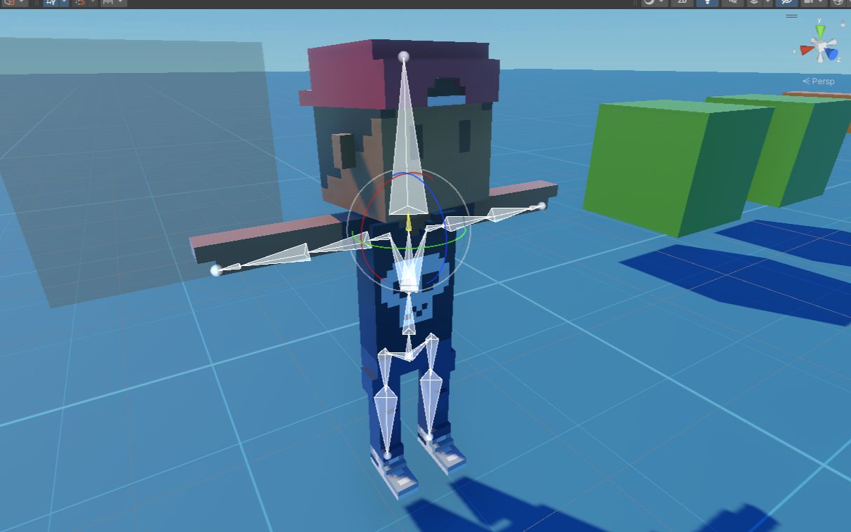 Unity 显示模型骨骼