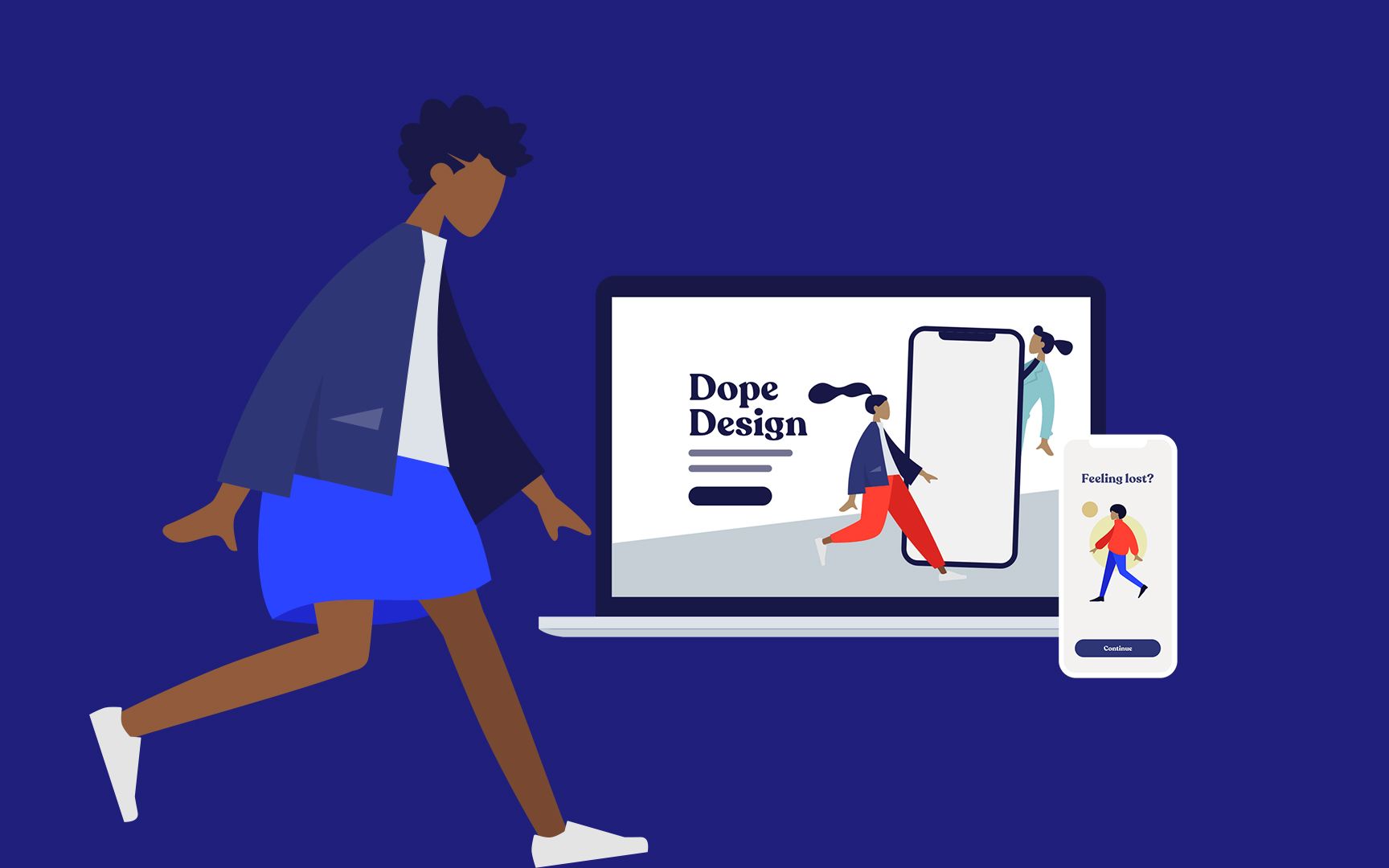 我私藏了 3 年的 4 个硬核网站,让小白也能秒出插画。