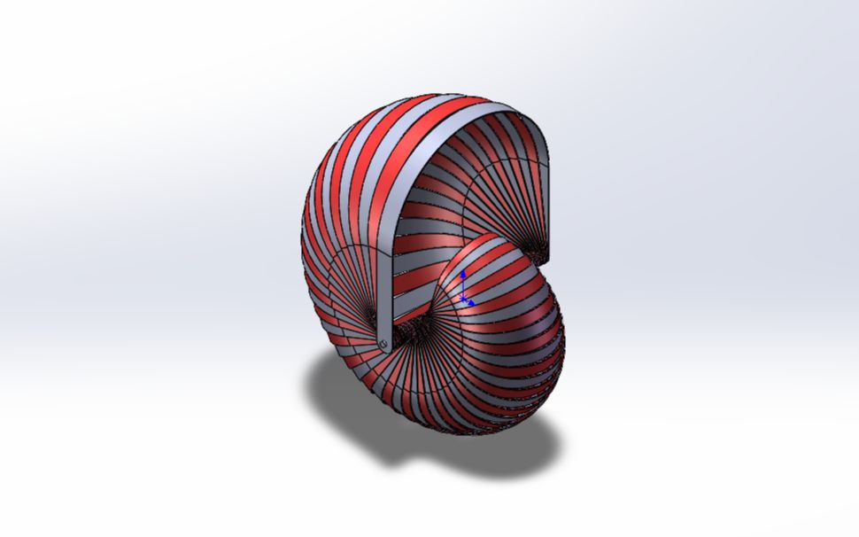 用SolidWorks制作一个蜗牛壳