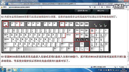 ① BIOS设置电脑启动顺序的注意事项 标清