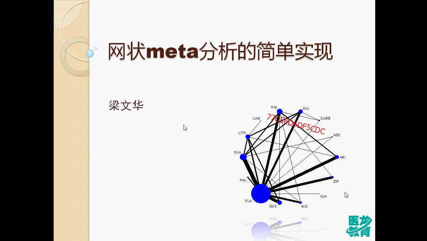 3.系统评价和网状meta的关系