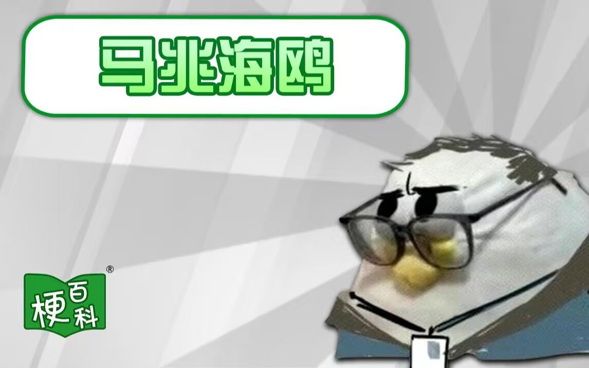 【梗百科】马兆海鸥是什么梗?