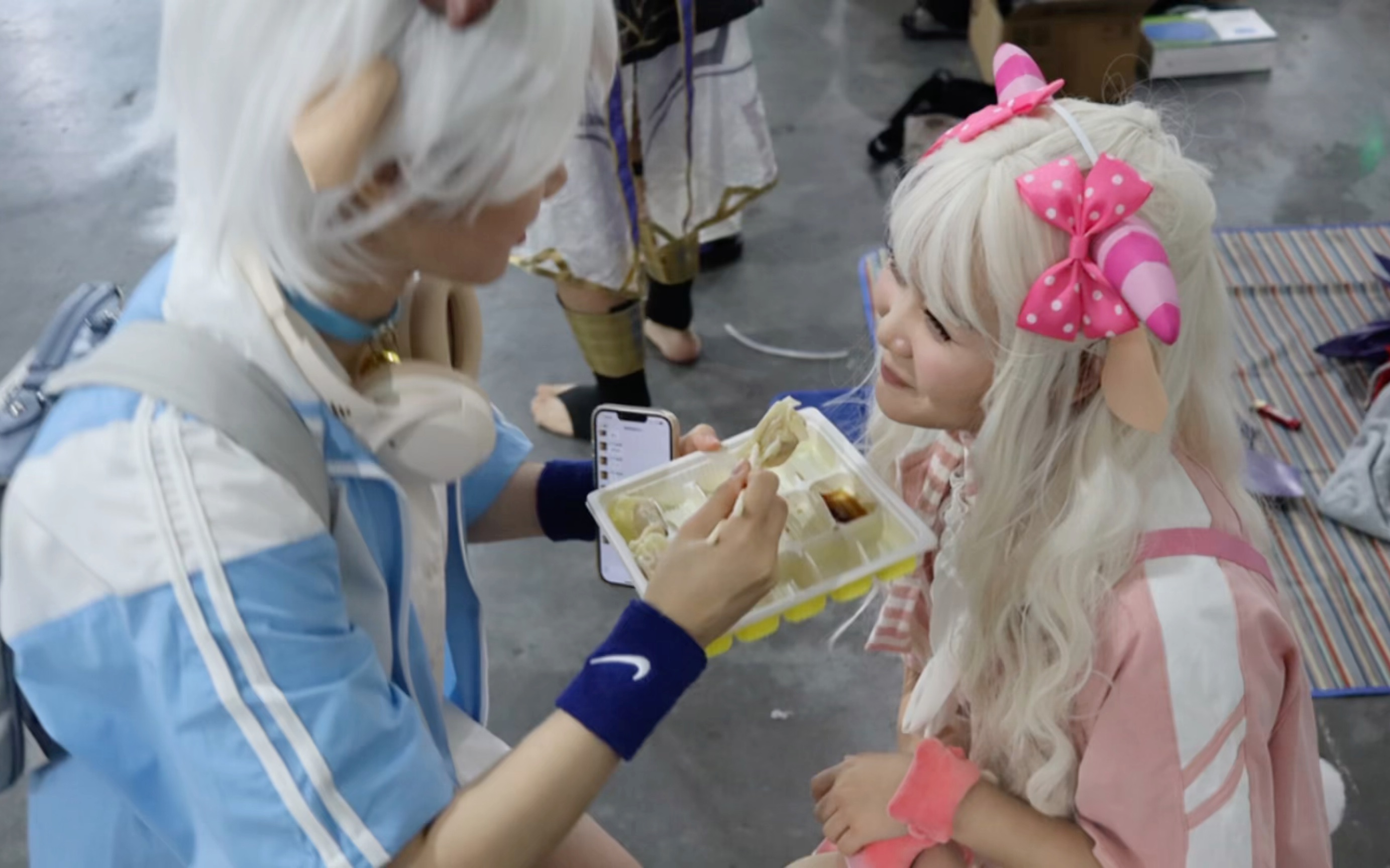 【喜羊羊拟人cos】今天风和日丽,带美羊羊一起去漫展啦!喜美cp yyds!