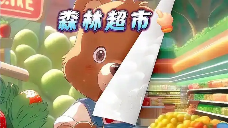 幼儿睡前故事之森林超市