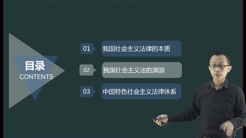 自考03706《思修》§7-2我国社会主义法律的本质和体系(2020)