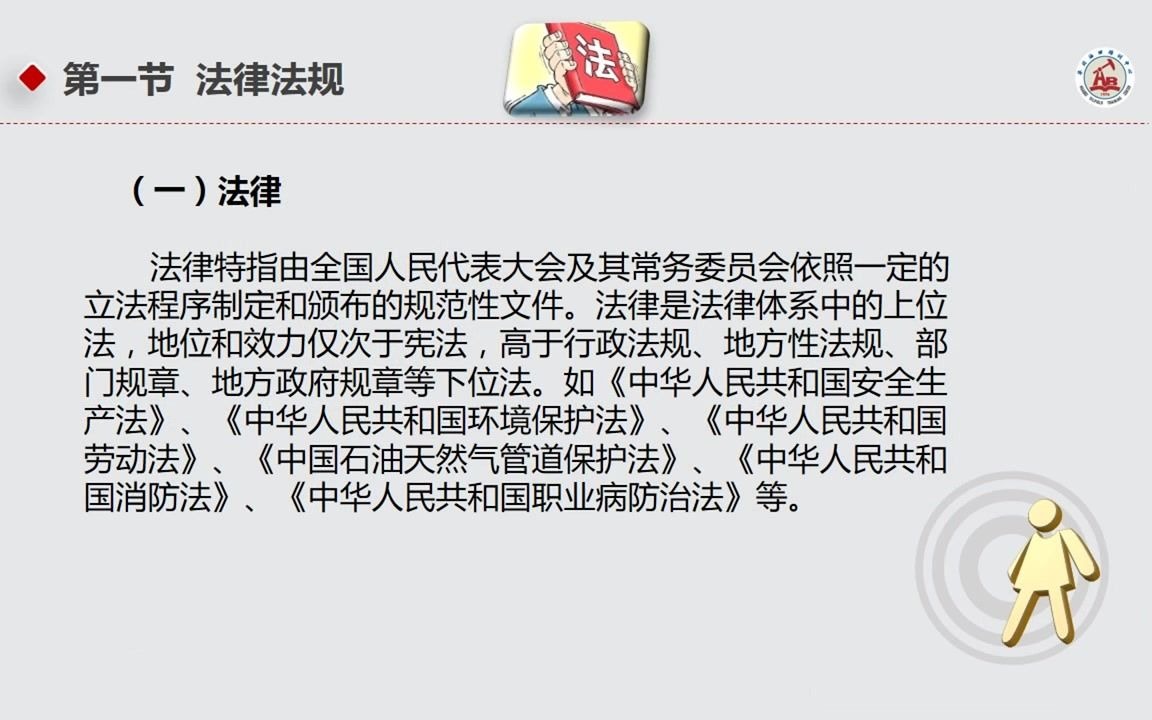 危害因素识别与风险防控 第一章:安全理念与要求-1法律法规