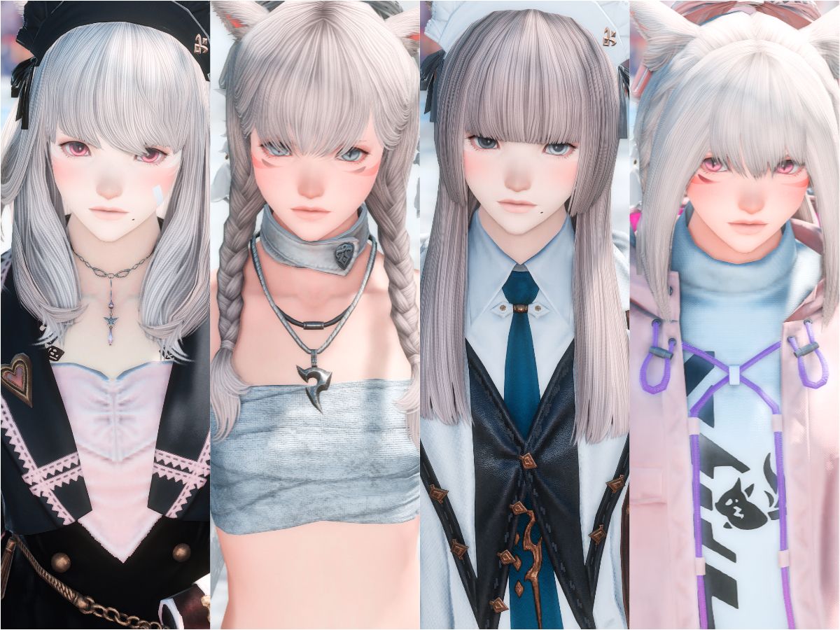 【FF14】7.0的猫娘截图卡点