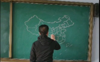 【板图】3分钟手绘中国地图